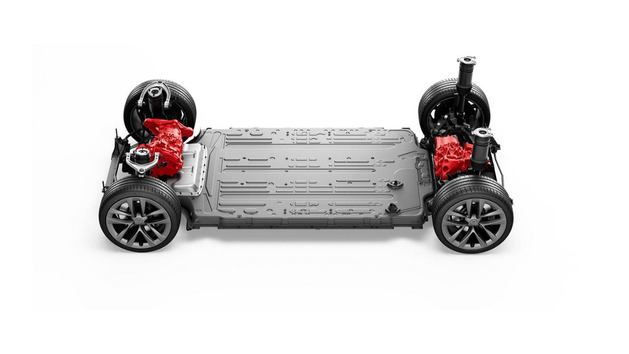 Where is the engine located on Tesla? - EVJ