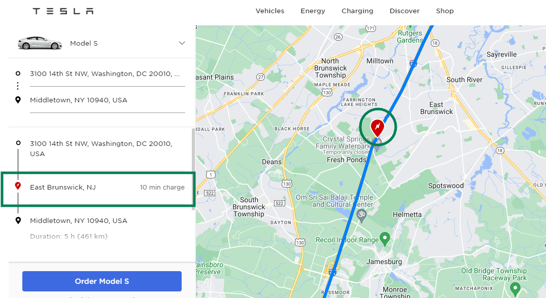 How to Plan a Road Trip with Tesla?